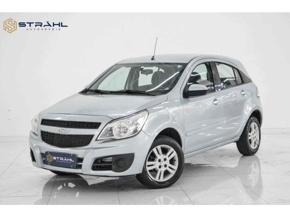 Chevrolet Agile 1.4 Manual 09/10 Prata - 4762502 - Belo Horizonte