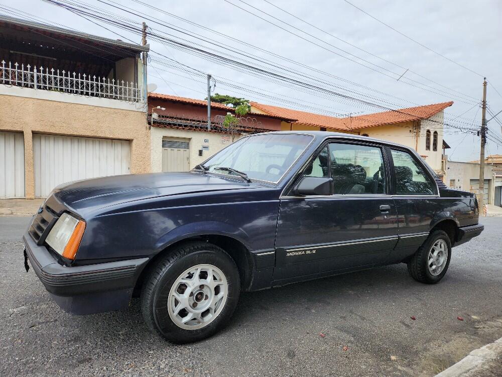 Chevrolet Monza Sedan 2.0 Manual 90/90 Azul - 4608166 - Contagem