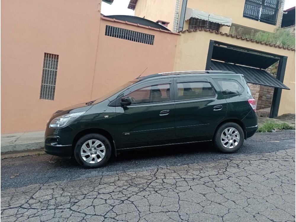 Chevrolet Spin 1.8 Manual 12/13 Verde - 4716529 - Contagem - Seminovos
