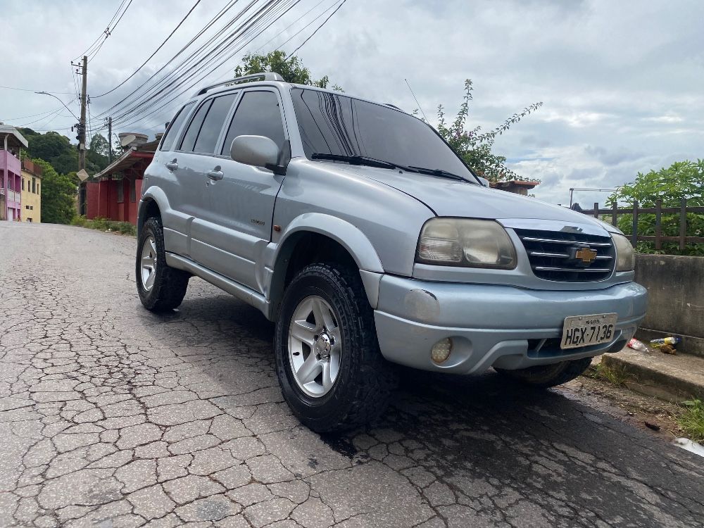 Chevrolet Tracker 2.0 Manual 07/08 Prata - 4481427 - Sabara