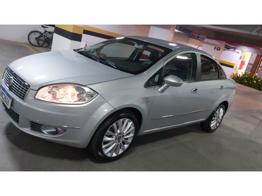 Fiat Linea 1.8 Automatizado 12/13 Prata - 4187671 - Belo Horizonte
