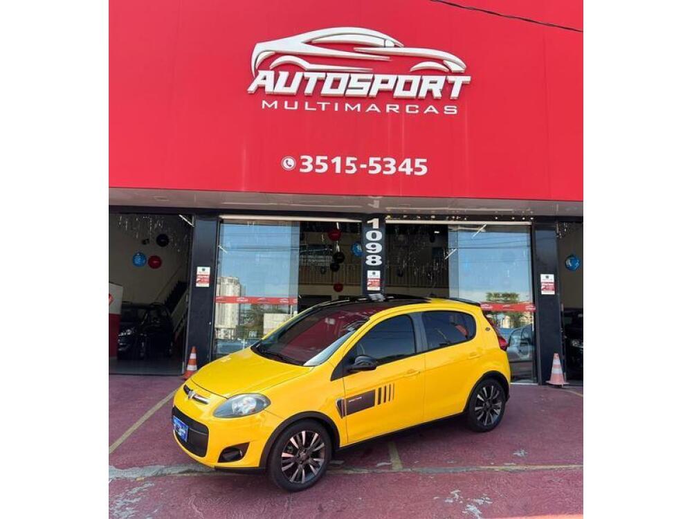 Fiat Palio 1.6 Automatizado 13/14 Amarelo - 4760949 - Belo Horizonte