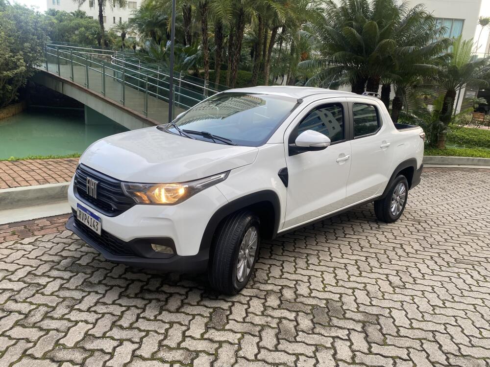 Fiat Strada Cab Dupla 1.3 Manual 22/23 Branco - 4834199 - Seminovos