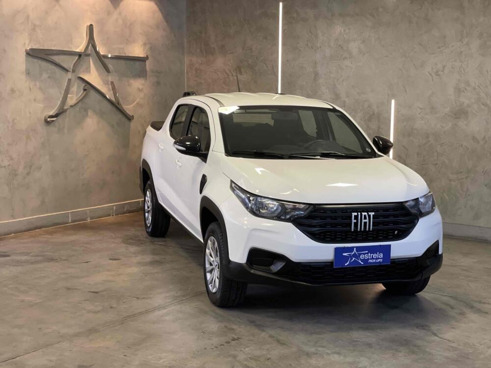 Fiat Strada Cab Dupla 1.3 Manual 23/24 Branco - 4758065 - Seminovos