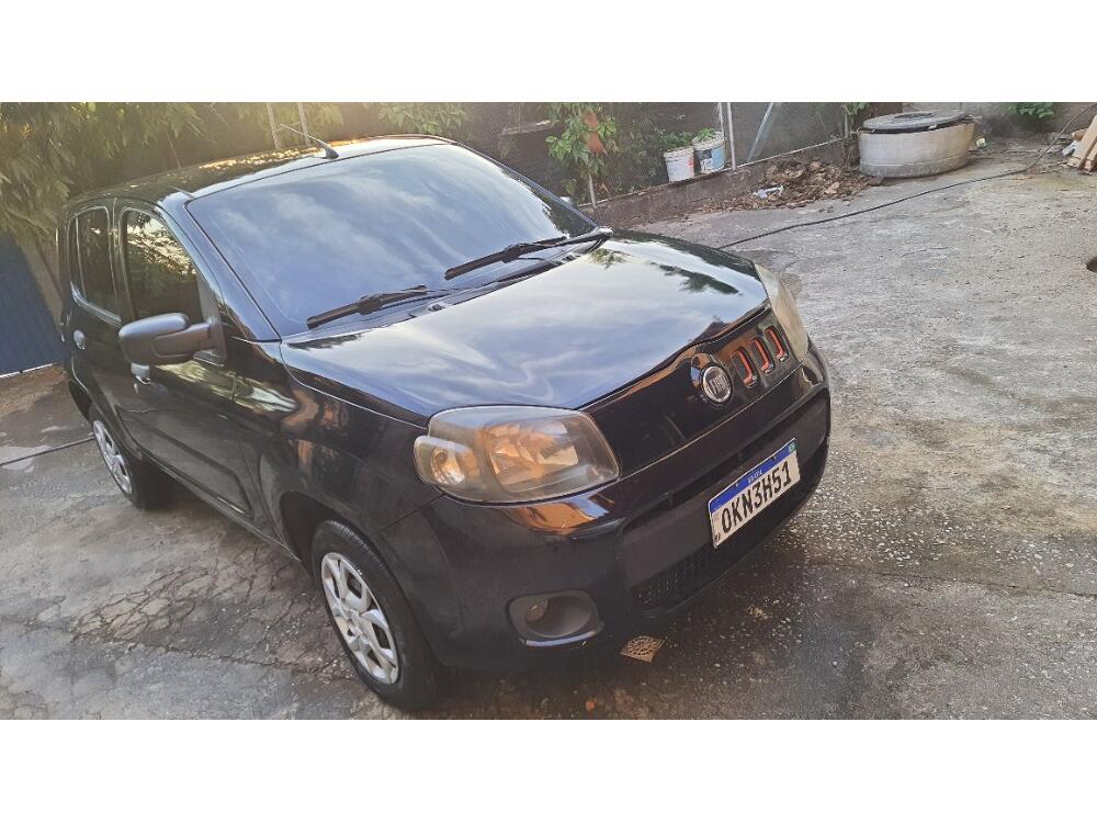 Fiat Uno 1.0 Manual 12/13 Preto - 4682247 - Betim - Seminovos