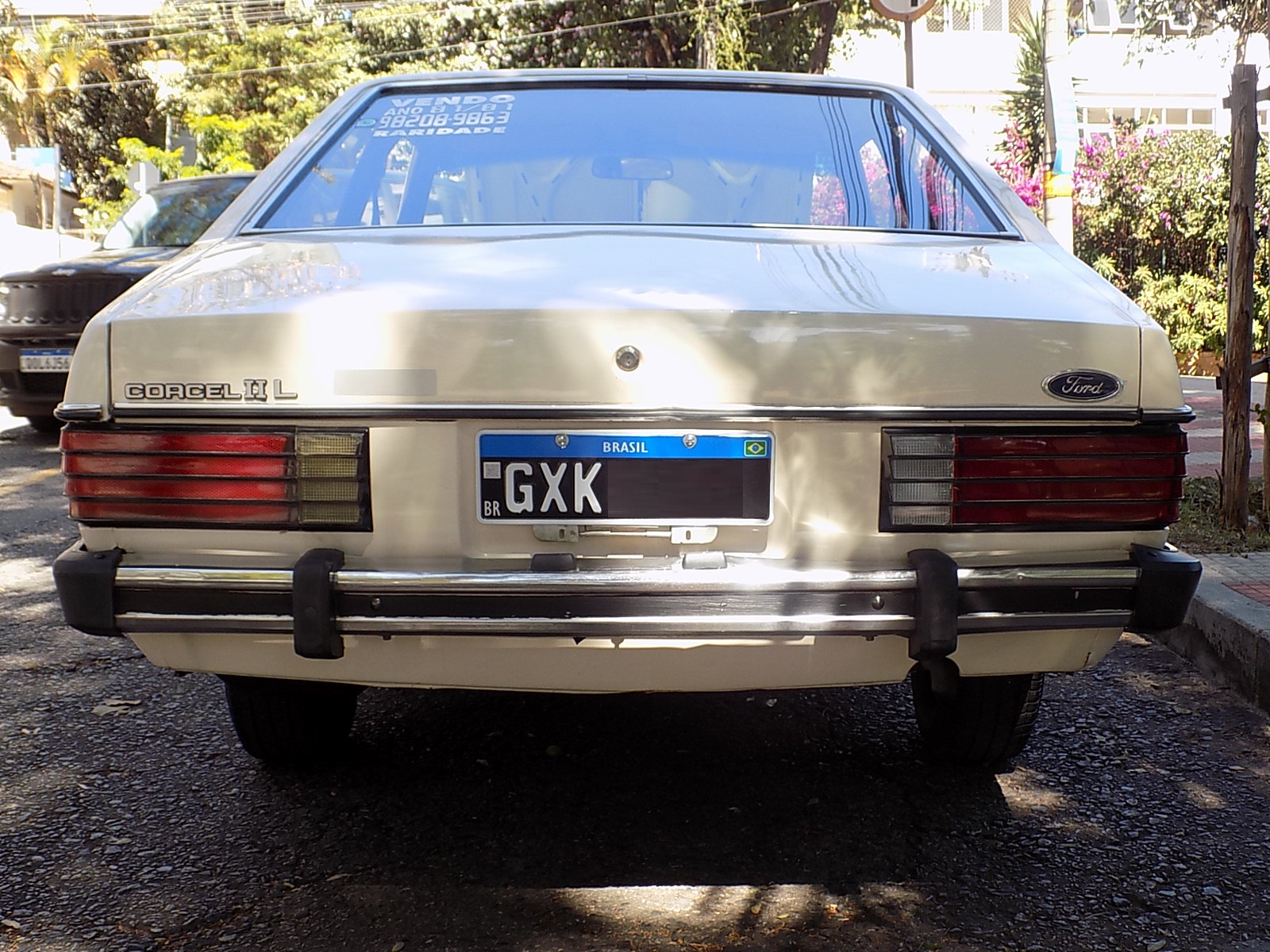 Ford Corcel II 1.6 Manual 81/81 Branco - 3443975 - Belo Horizonte