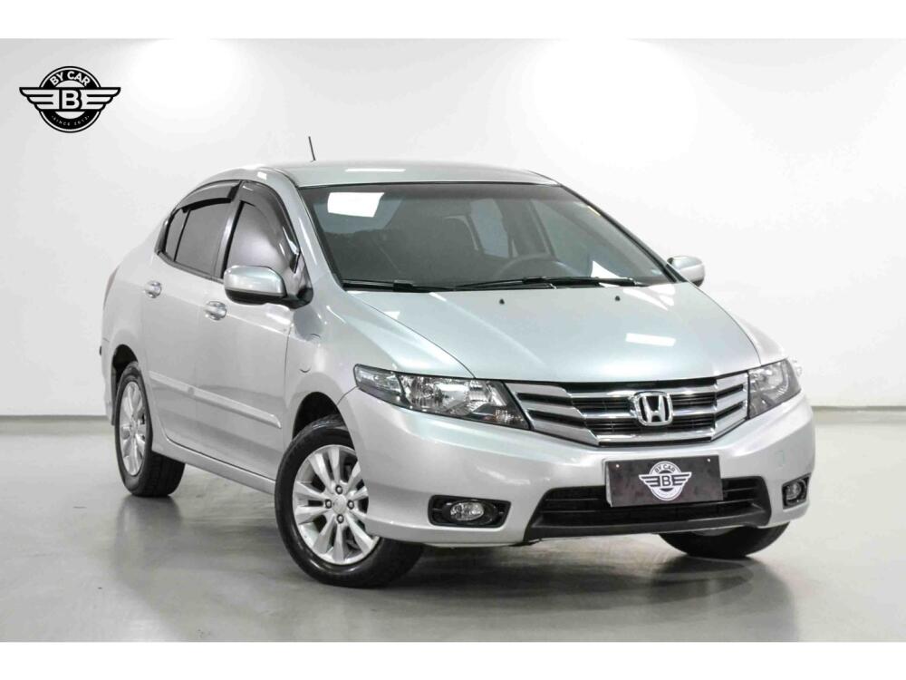 Honda City Sedan 1.5 Manual 12/13 Prata - 4761037 - Belo Horizonte