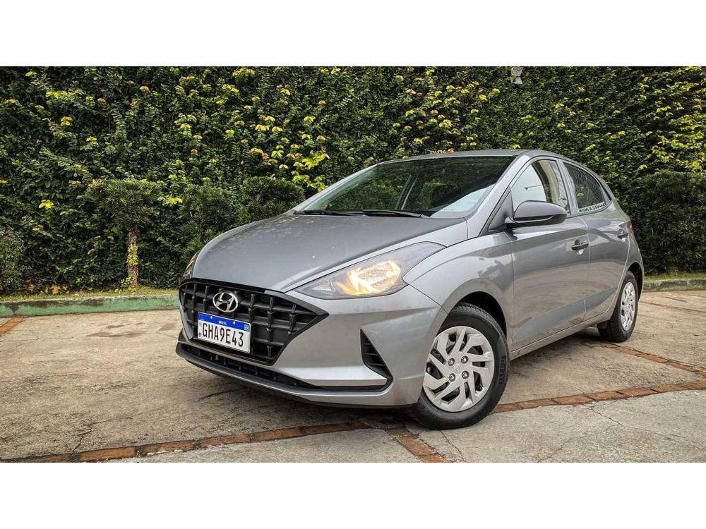 Hyundai HB20 1.0 Manual 20/21 Cinza - 4528896 - Setubinha - Seminovos