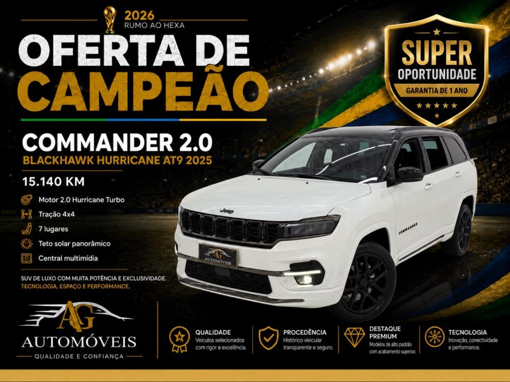 Jeep Commander 2.0 Automático 24/25 Branco - 4904199 - Belo Horizonte