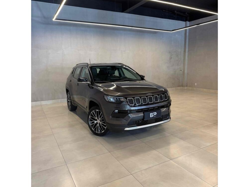 Jeep Compass 1.3 Automático 21/22 Cinza - 4749386 - Seminovos