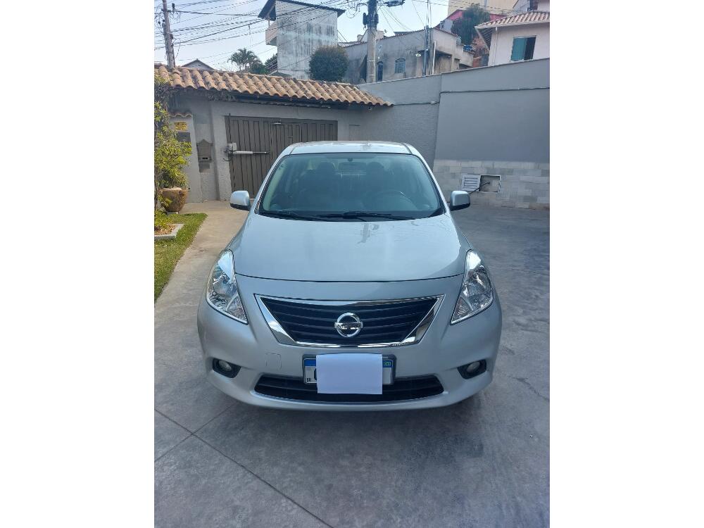 Nissan Versa 1.6 Manual 12/13 Prata - 4744523 - Belo Horizonte