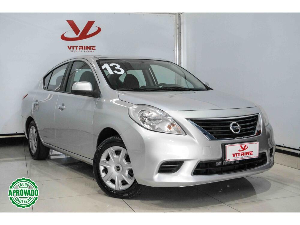 Nissan Versa 1.6 Manual 12/13 Prata - 4756607 - Belo Horizonte