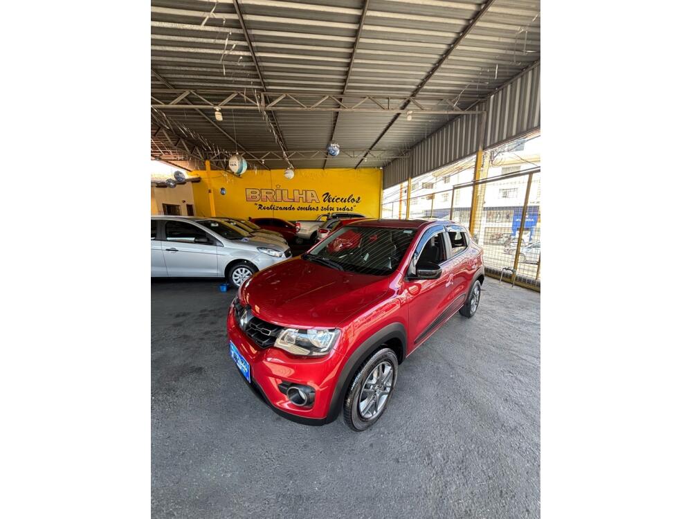 Renault Kwid 1.0 Manual 19/19 Vermelho - 4749339 - Contagem